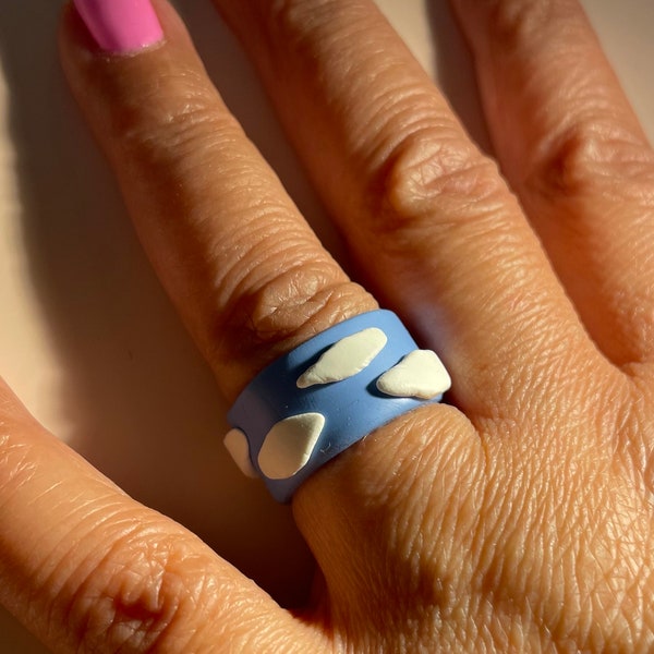 Polymer Clay Ring - Etsy
