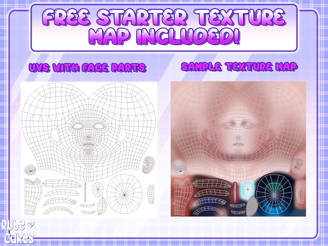 3D Ikemen Anime Head Basemesh / Vtuber Customizable Face / - Etsy