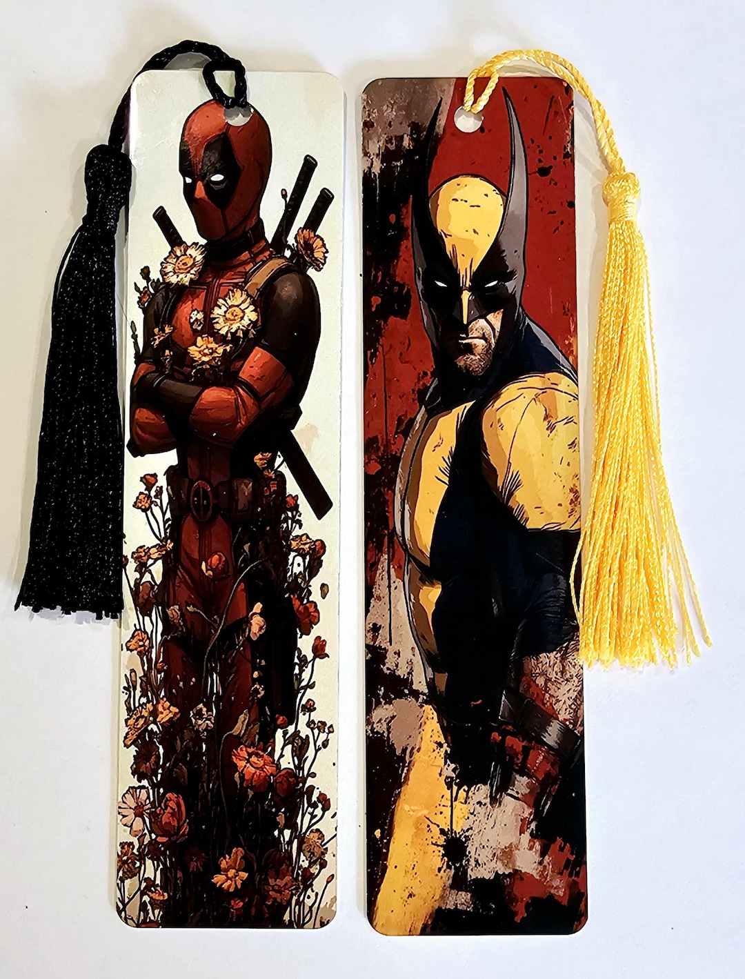 Disney's Deadpool & the Wolverine Metal Bookmarks With Tassle I Marvel ...