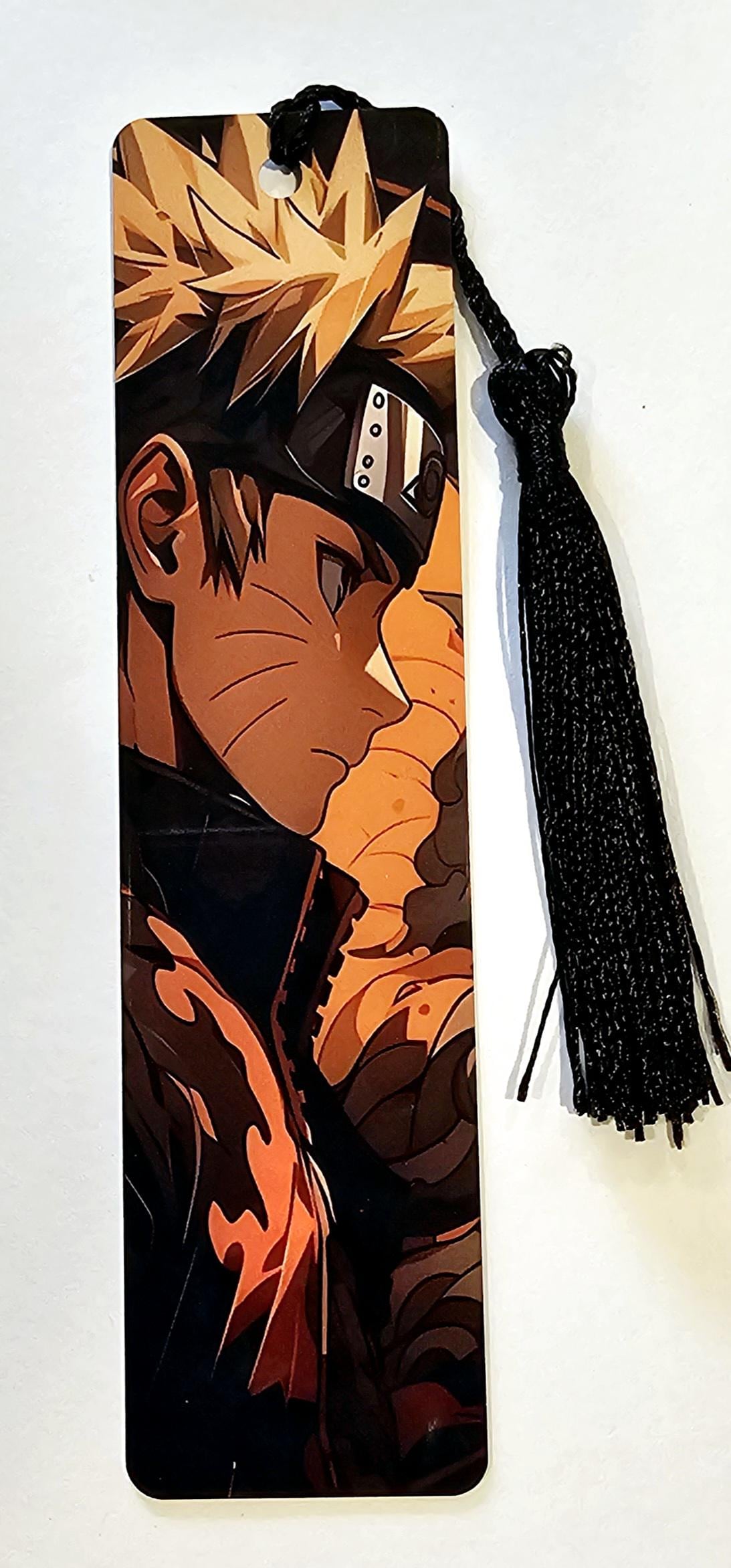 Metal Naruto Uzumaki Bookmarks With Tassle Manga Gifts I Anime Gifts I ...