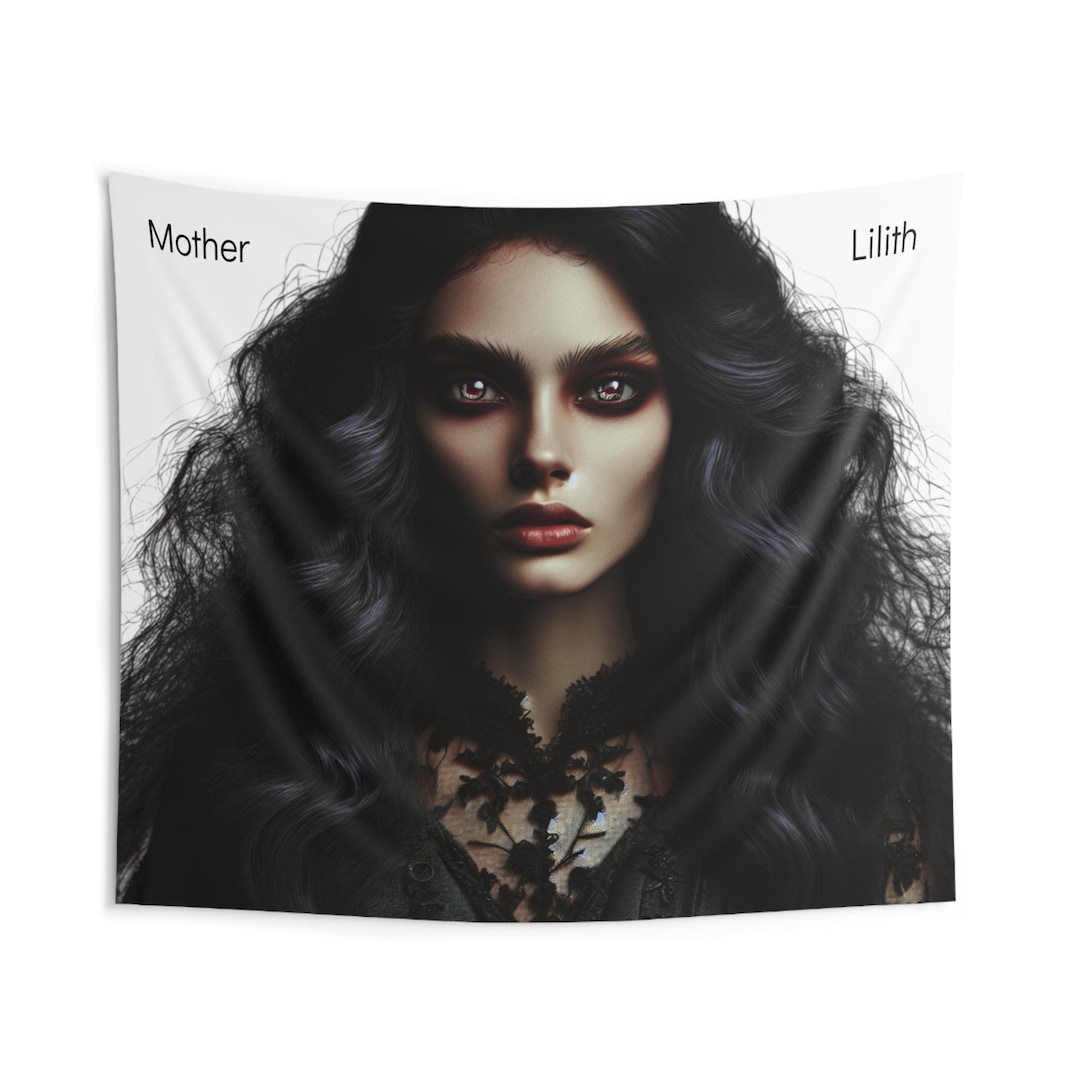 Lilith Indoor Wall Tapestries, Gothic Witchy Decor for Moody Atmosphere ...