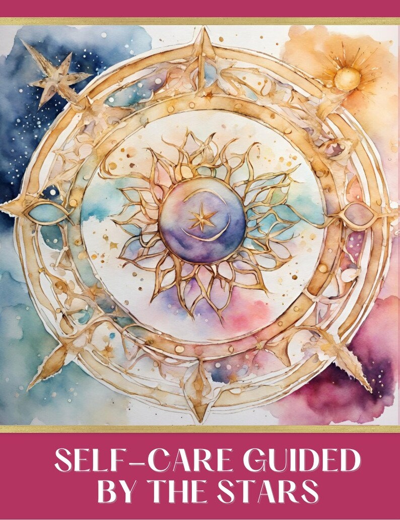 Celestial Self-care: Guided Journal With Astrological Signs for Mindful ...
