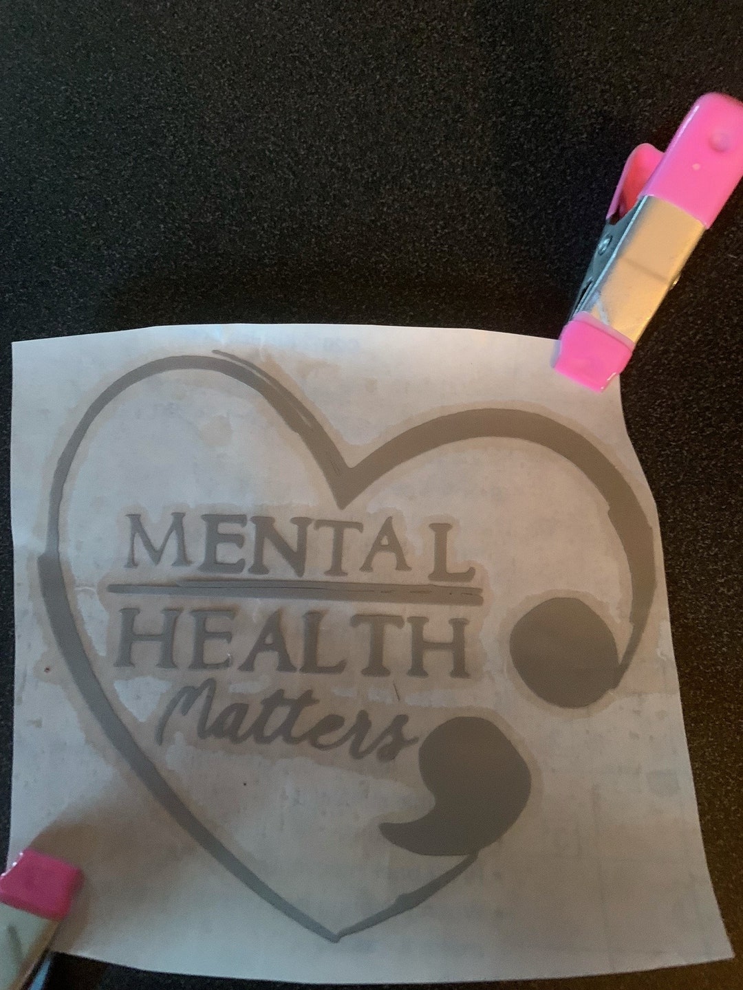 Mental Health Matters Vinyl Decal Car Window Tumbler Notebooks Folders ...