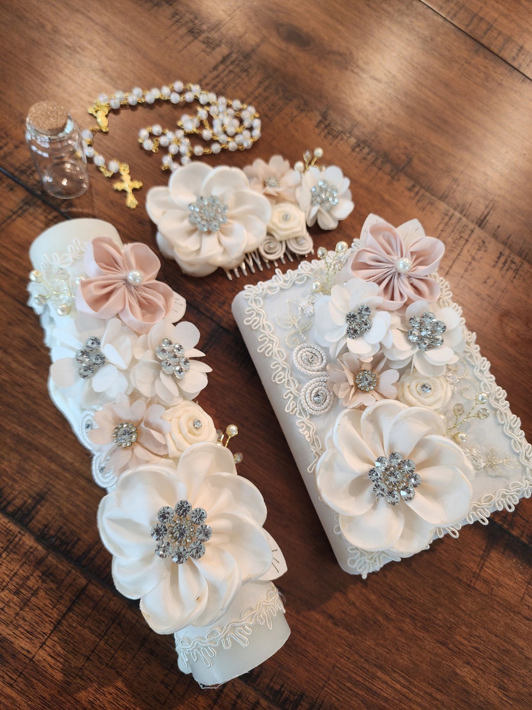 NEW Communion Candle Set Girl, Vela De Communion, Nina Communion ,first ...