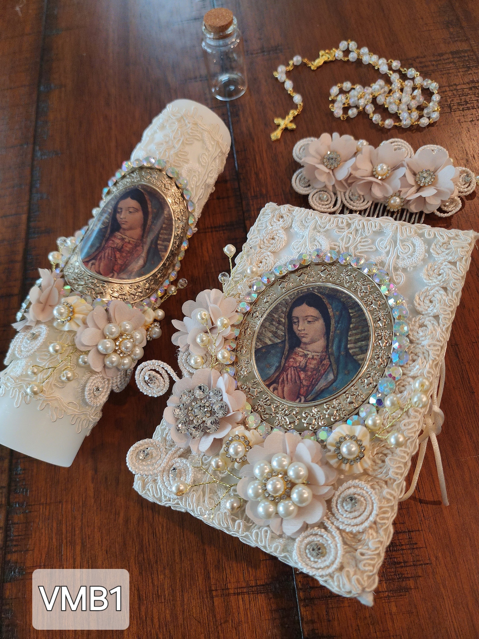 NEW Communion Candle Set Girl, Vela De Quince, Nina Communion ,first ...