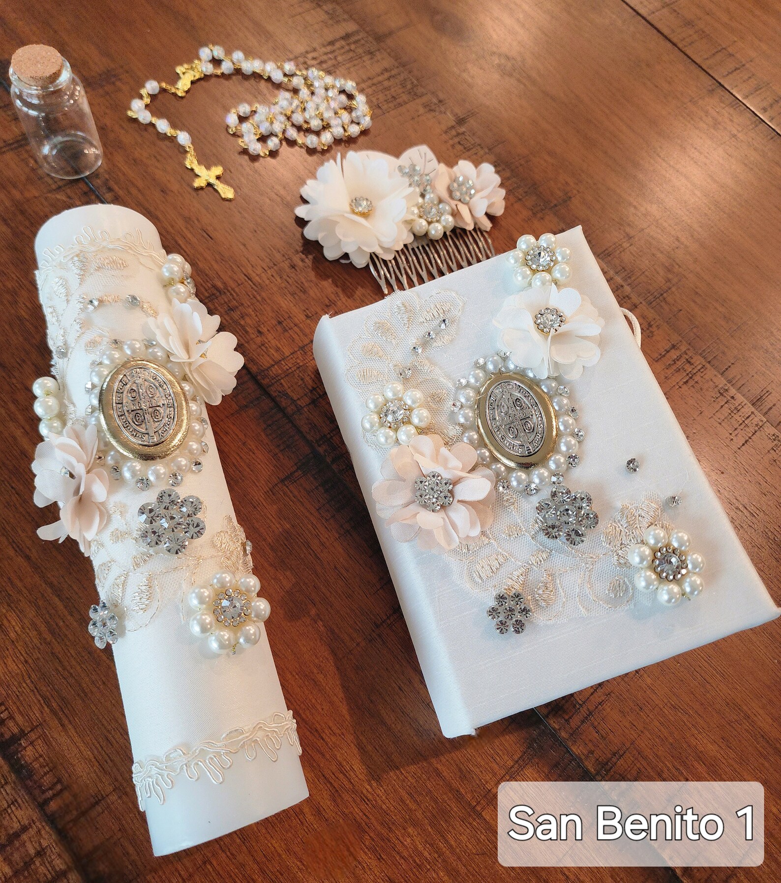 NEW Communion Candle Set Girl, Vela De Quince, Nina Communion ,first ...