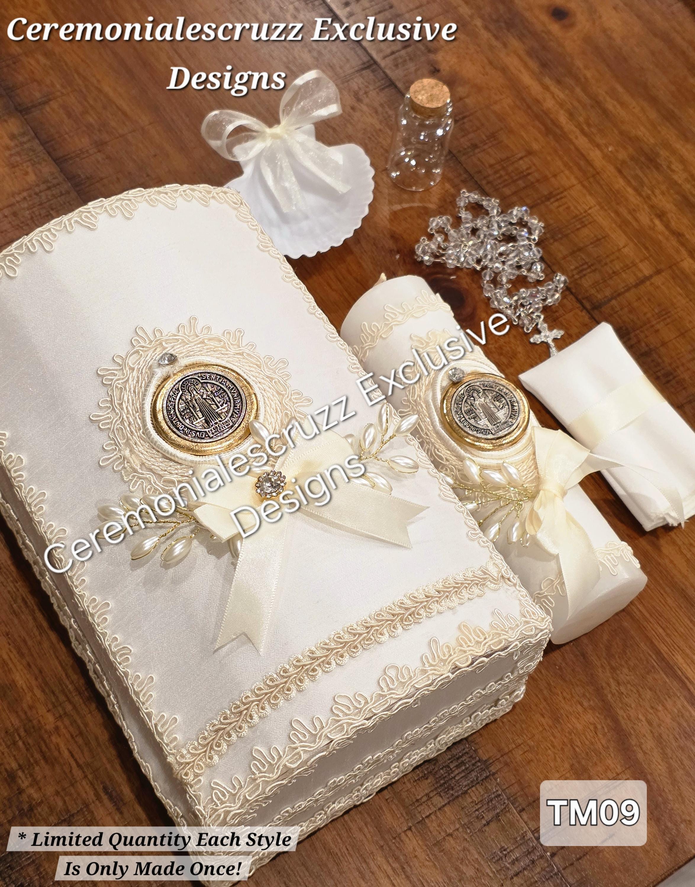 NEW Vela De Bautizo , Vela De Bautizo, Baptism Candle Set Girl Boy ...