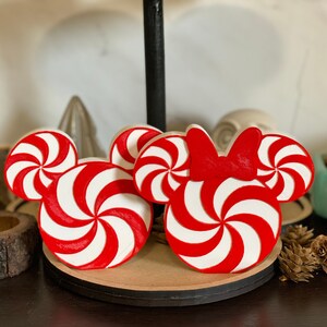 Mickey Mouse Peppermint 3D Print, Minnie Peppermint, Mickey Christmas ...