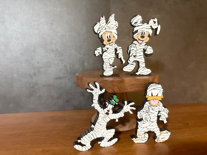 Mickey and Friends Mummies, Mickey Halloween, Minnie Halloween, 3D ...