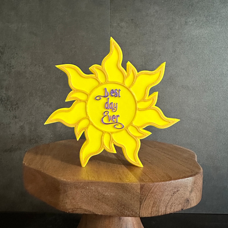 Tangled Sun Sticker - Etsy