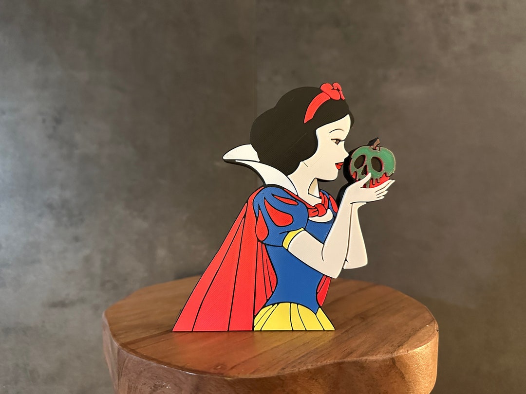 Princess With Poison Apple, Cute Princess Decor, 3D Print, Tiered Tray ...