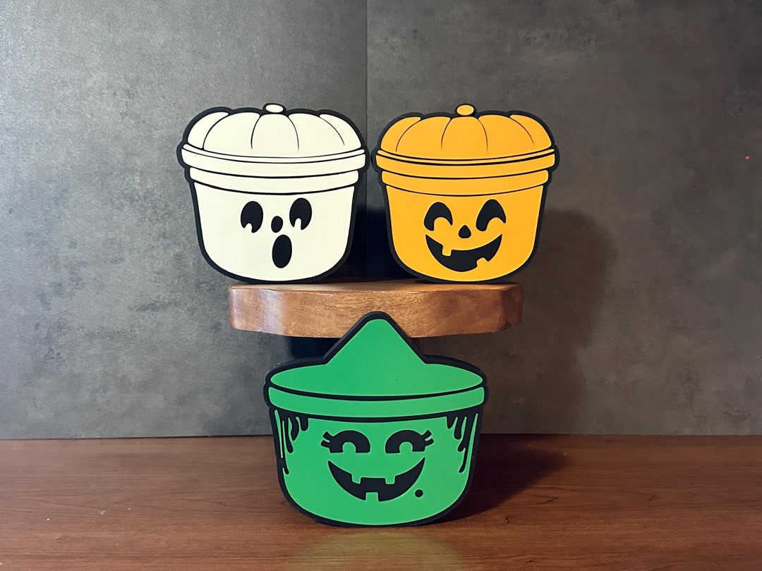 Halloween Buckets, Boo Halloween, Halloween Ghost, Halloween Witch ...