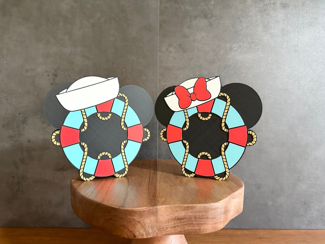 Mickey Minnie Lifesaver/preserver, Mickey Minnie Cruise, Mickey 3D ...