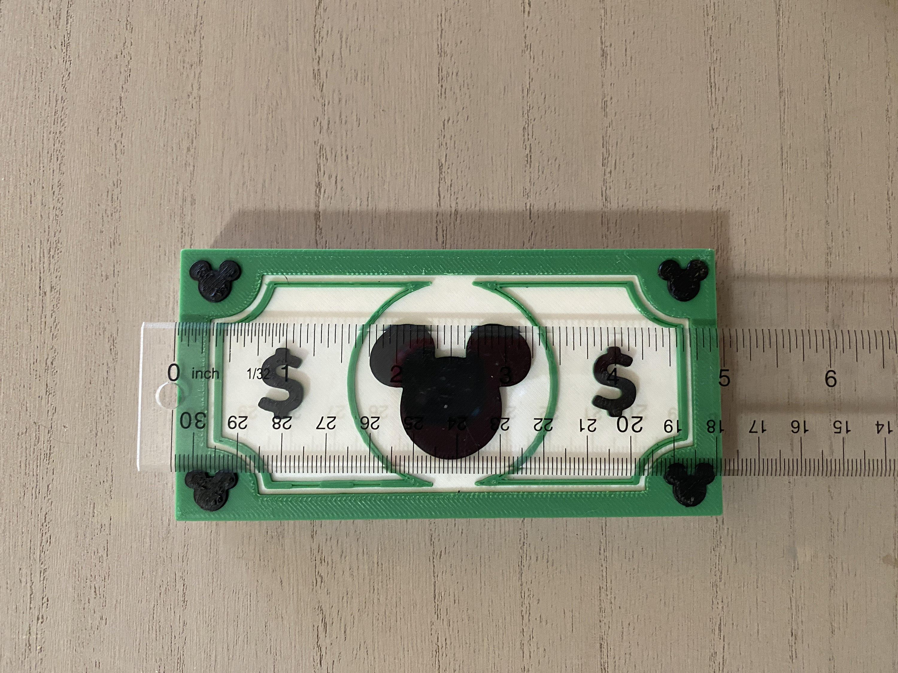 Mickey Minnie Money 3D Print Tiered Tray Decor Mickey - Etsy