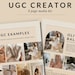 UGC Creator Media Kit // Minimal Aesthetic Clean Beige // Canva ...