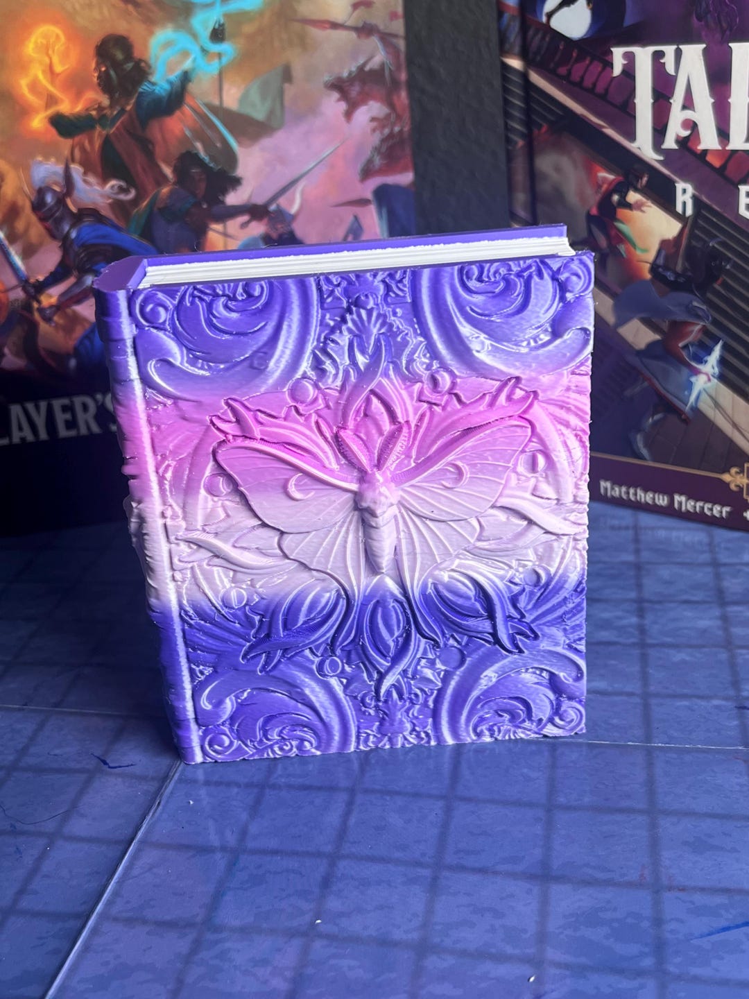 Luna Moth Storage Tome | Dice Box | Dungeons and Dragons Accessory ...