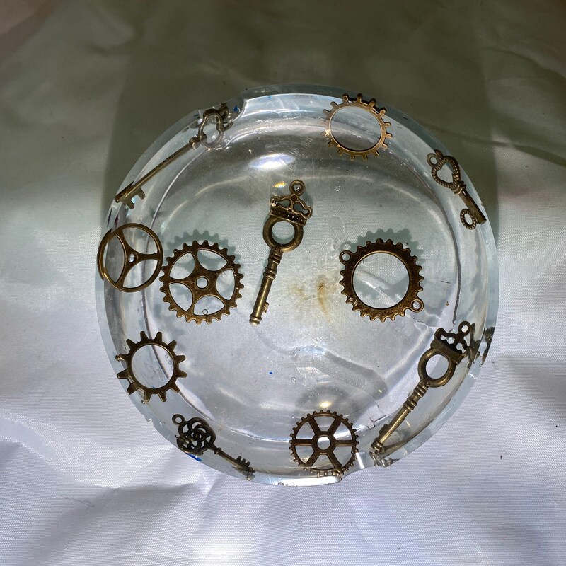 Steampunk Plate - Etsy