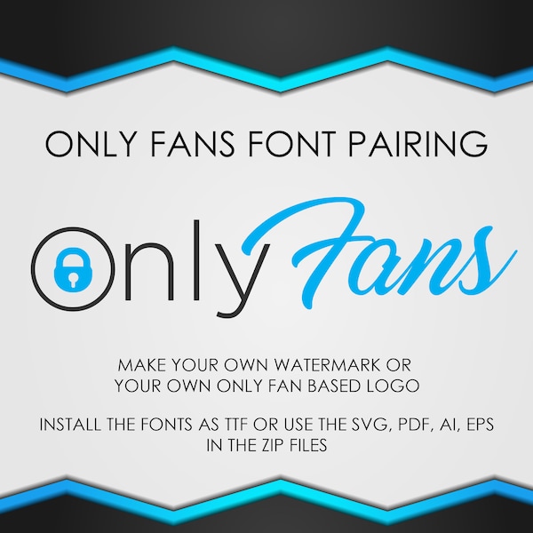 Font Only Fans - Etsy