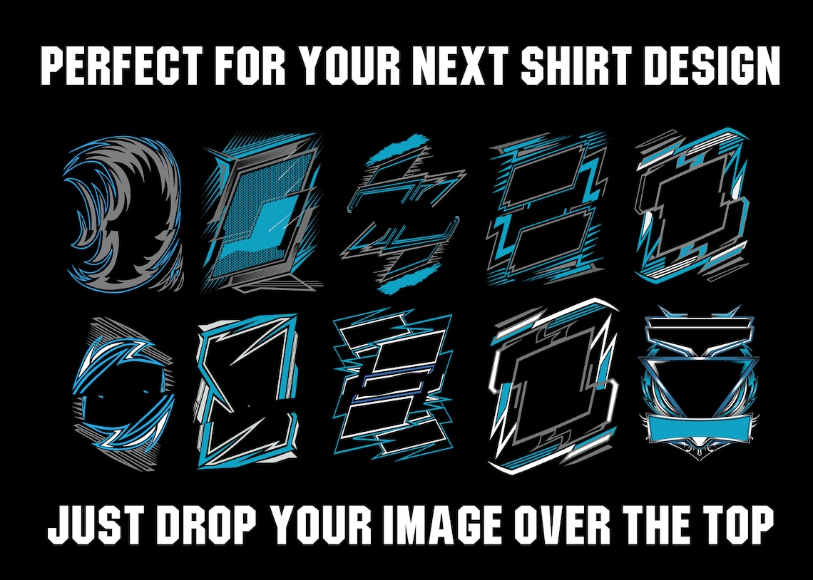 10 Racing Shirt Backgrounds for Your Own Design MX, Speedway, Drag ...