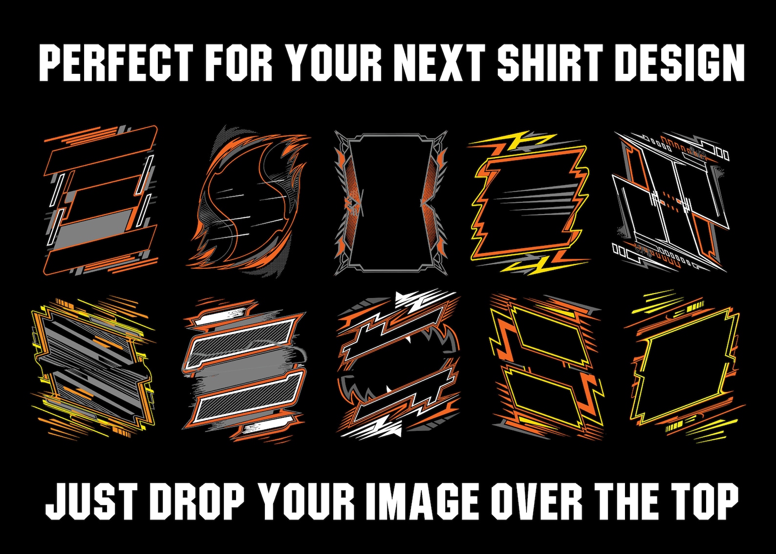 10 Racing Shirt Backgrounds for Your Own Design MX, Speedway, Drag ...