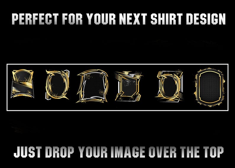 5 Gold Racing Shirt Backgrounds: DTF DTG Design (svg AI Eps) - Etsy