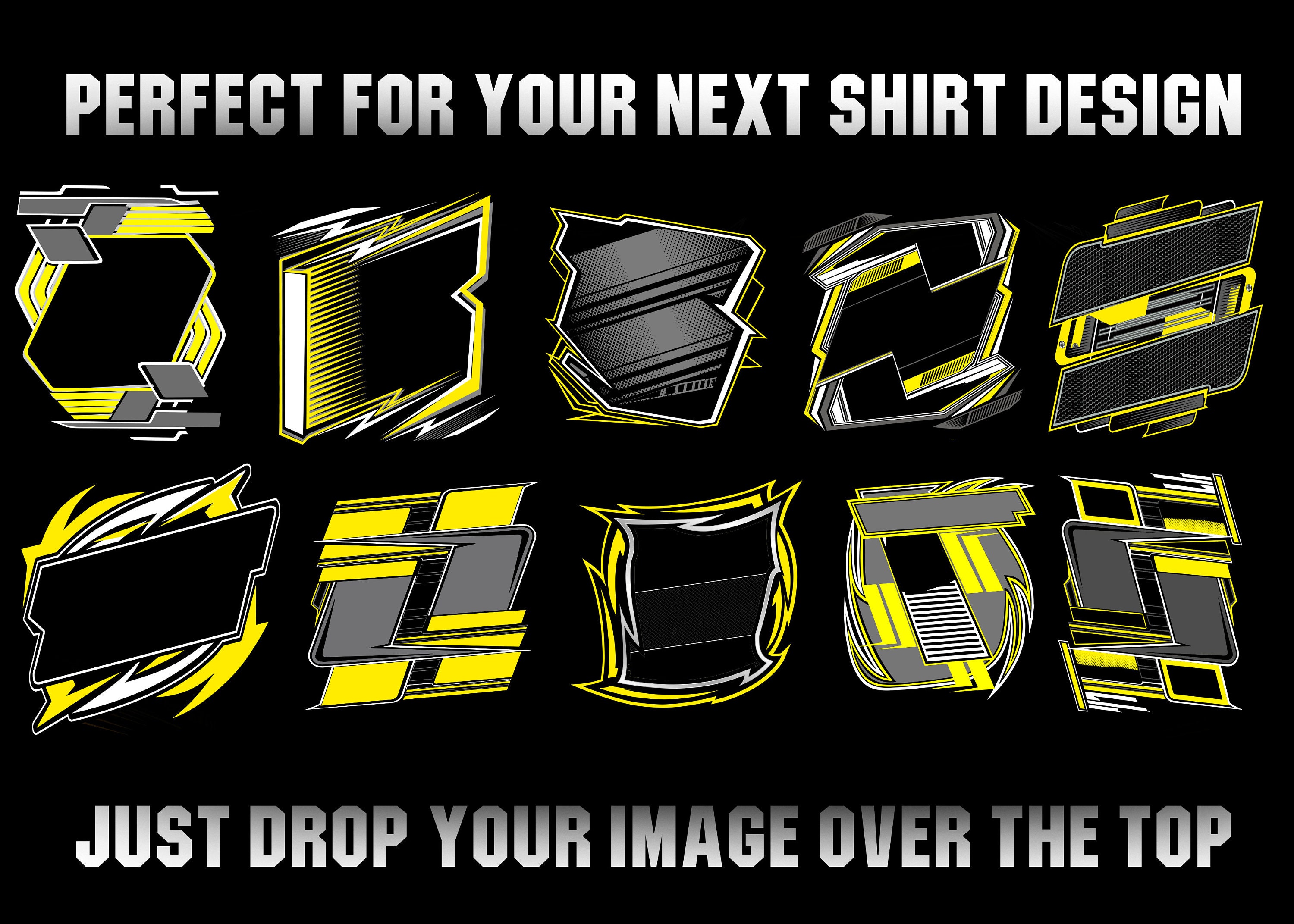 10 Racing Shirt Backgrounds for Your Own Design MX, Speedway, Drag ...