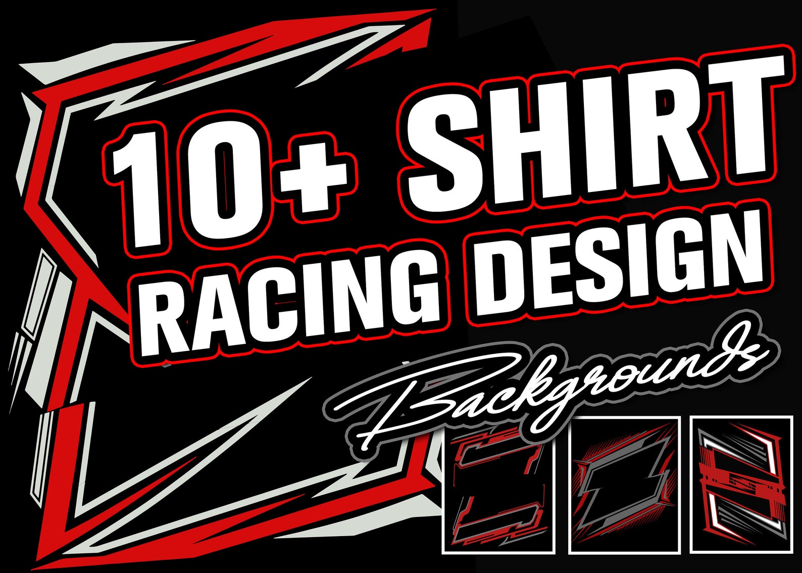 10 Racing Shirt Backgrounds for Your Own Design MX, Speedway, Drag ...