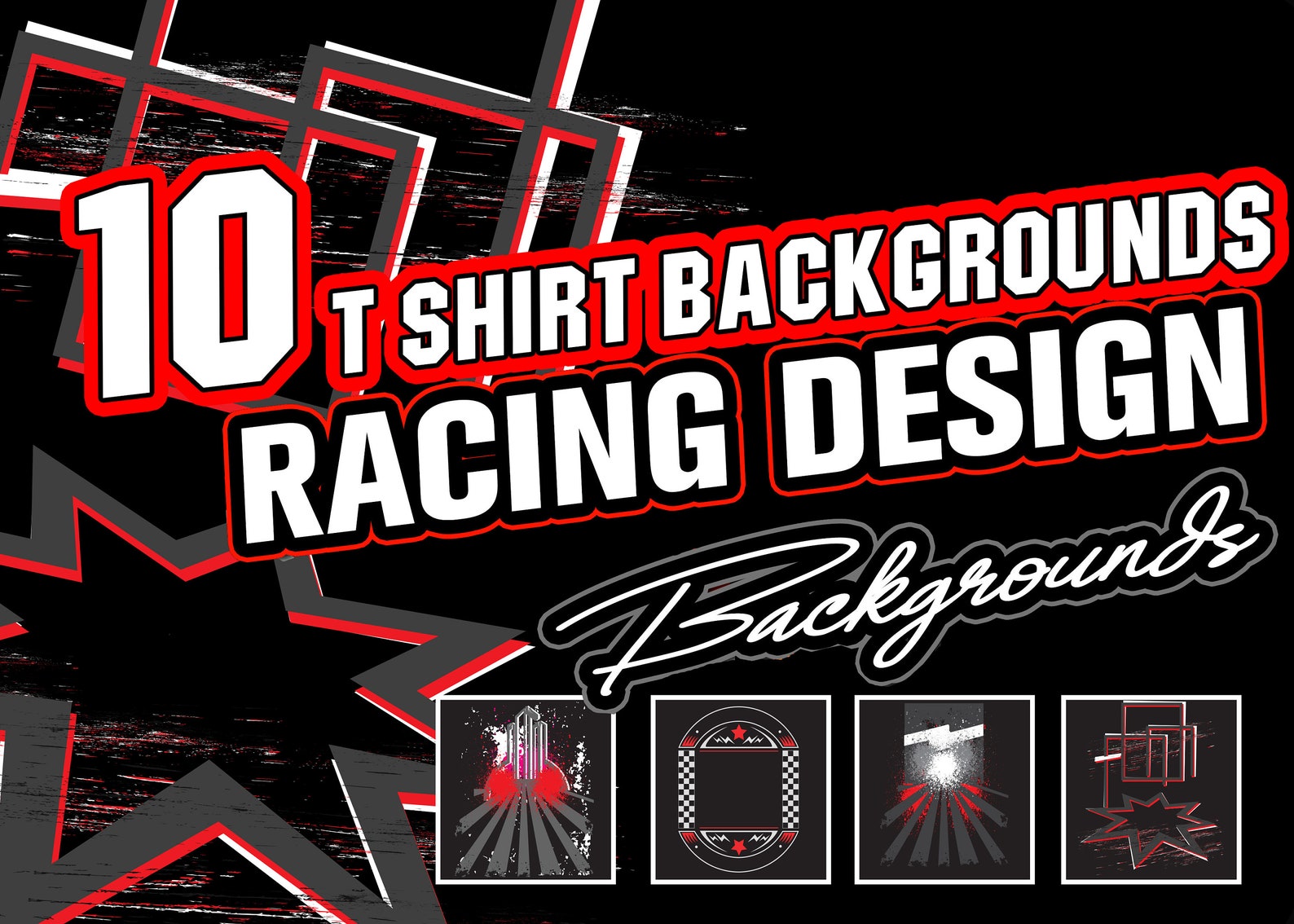 10 Racing Shirt Backgrounds for Your Own Design MX, Speedway, Drag ...