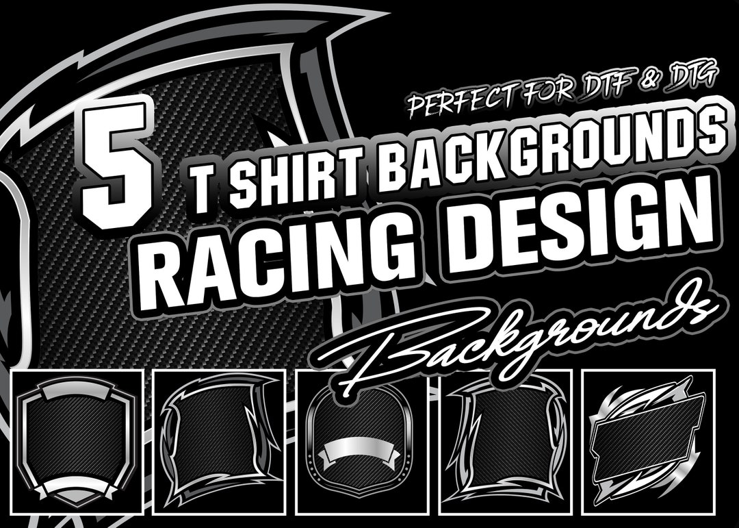 Carbon Fibre Racing Shirt Backgrounds for Your Own Design MX, Speedway ...