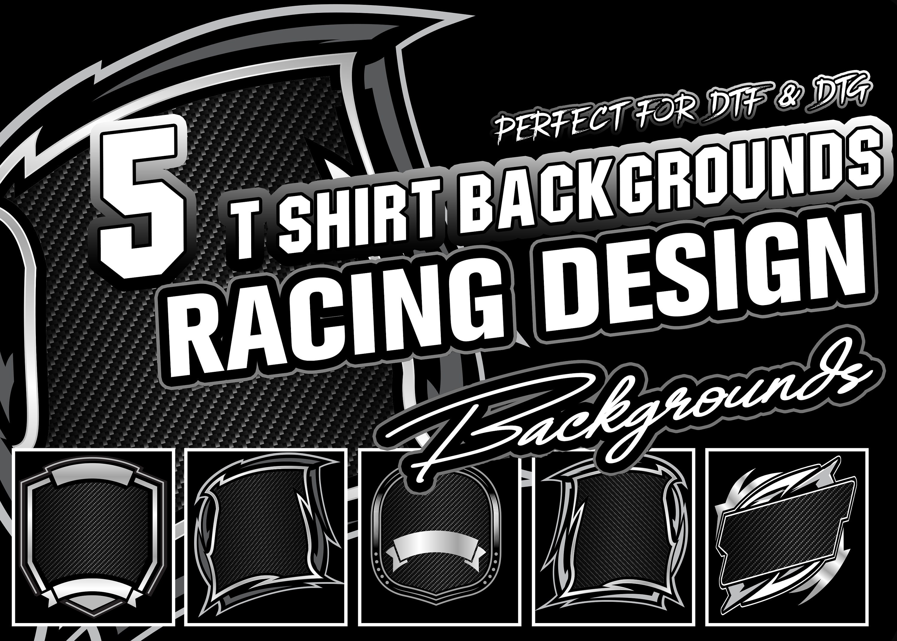 Carbon Fibre Racing Shirt Backgrounds for Your Own Design MX, Speedway ...