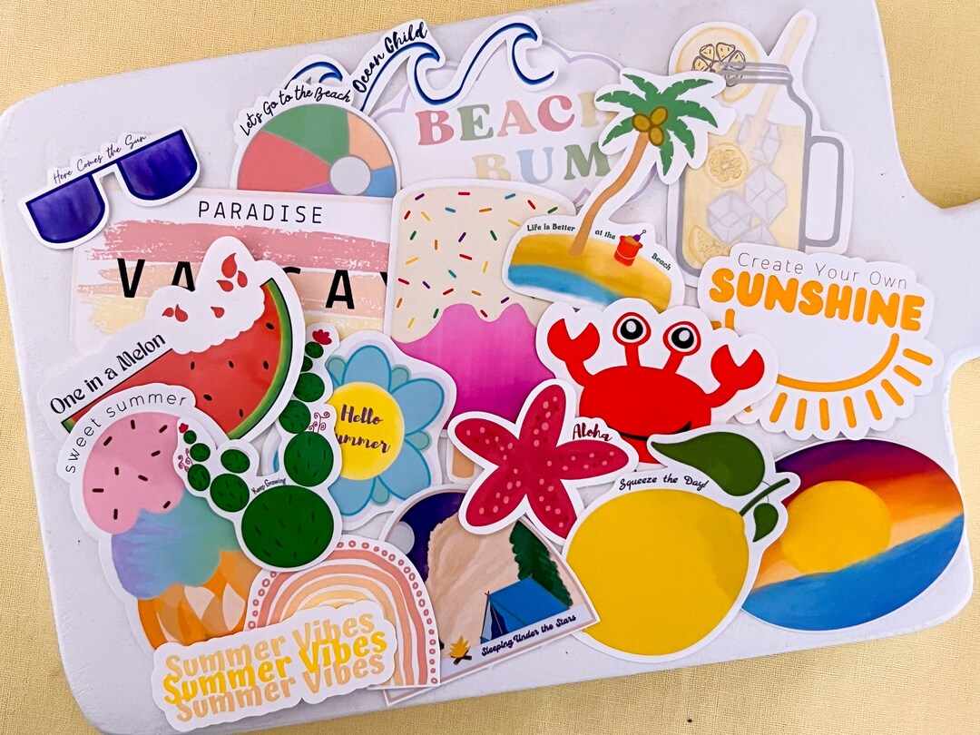 Summer Sticker Pack - Etsy
