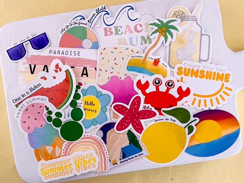 Summer Sticker Pack - Etsy