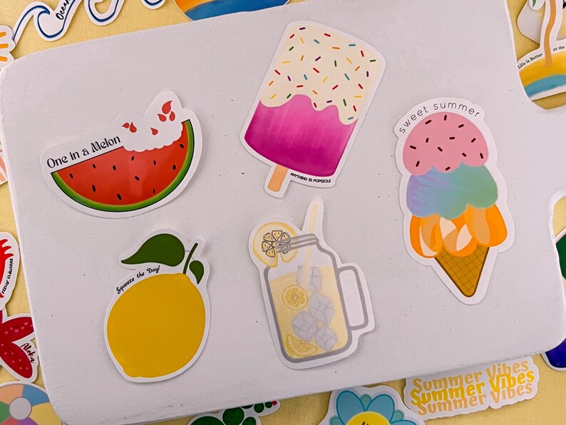 Summer Sticker Pack - Etsy