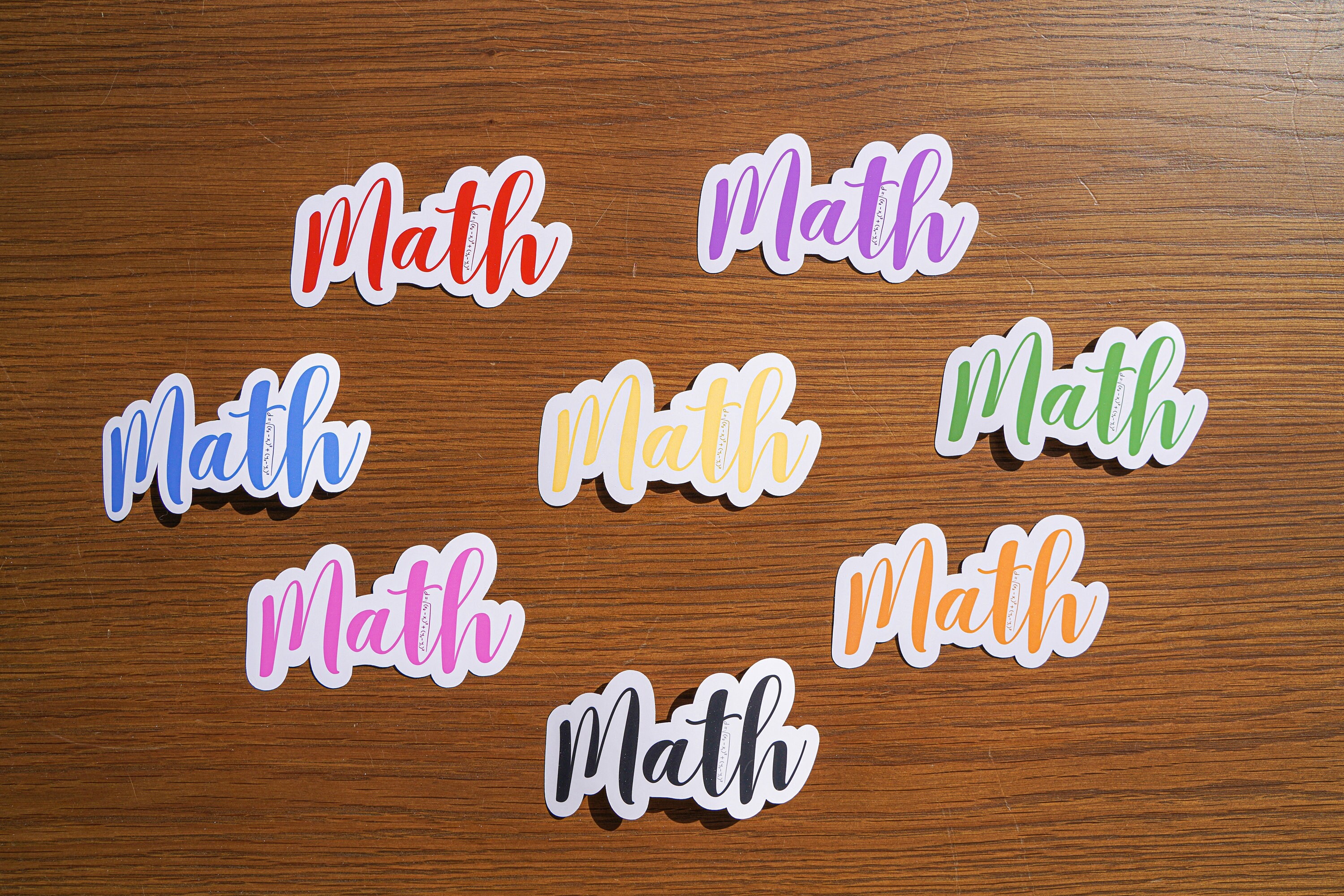 School Subject Stickers Core Classes - Etsy