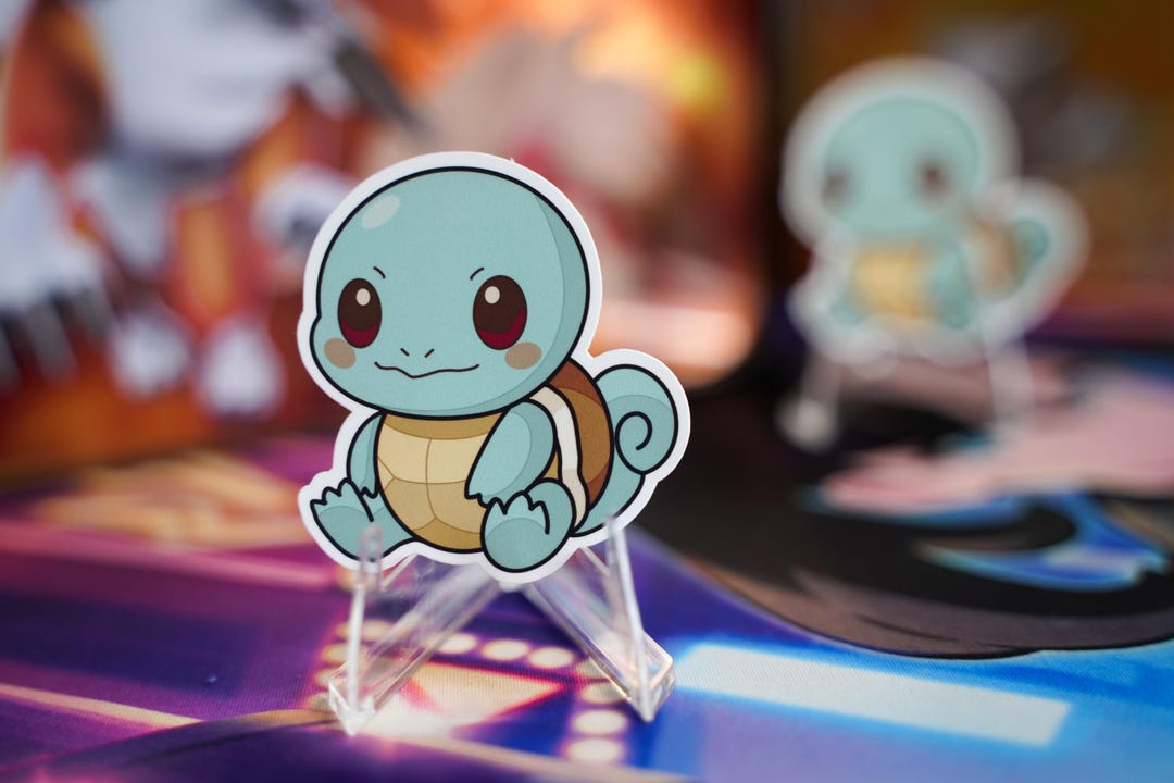 Squirtle Sticker | Pokémon Stickers | Cute Stickers | Waterproof Vinyl ...