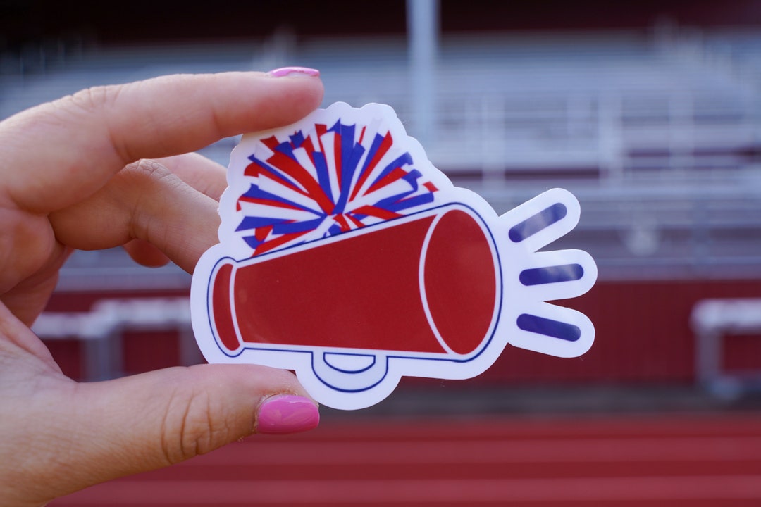 Cheer Sticker Sports Stickers Team Stickers Waterproof Vinyl Stickers ...
