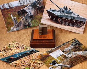 Piece of Russian Tank, Panzer Statuette, T-72, Russian Tank, Made in ...