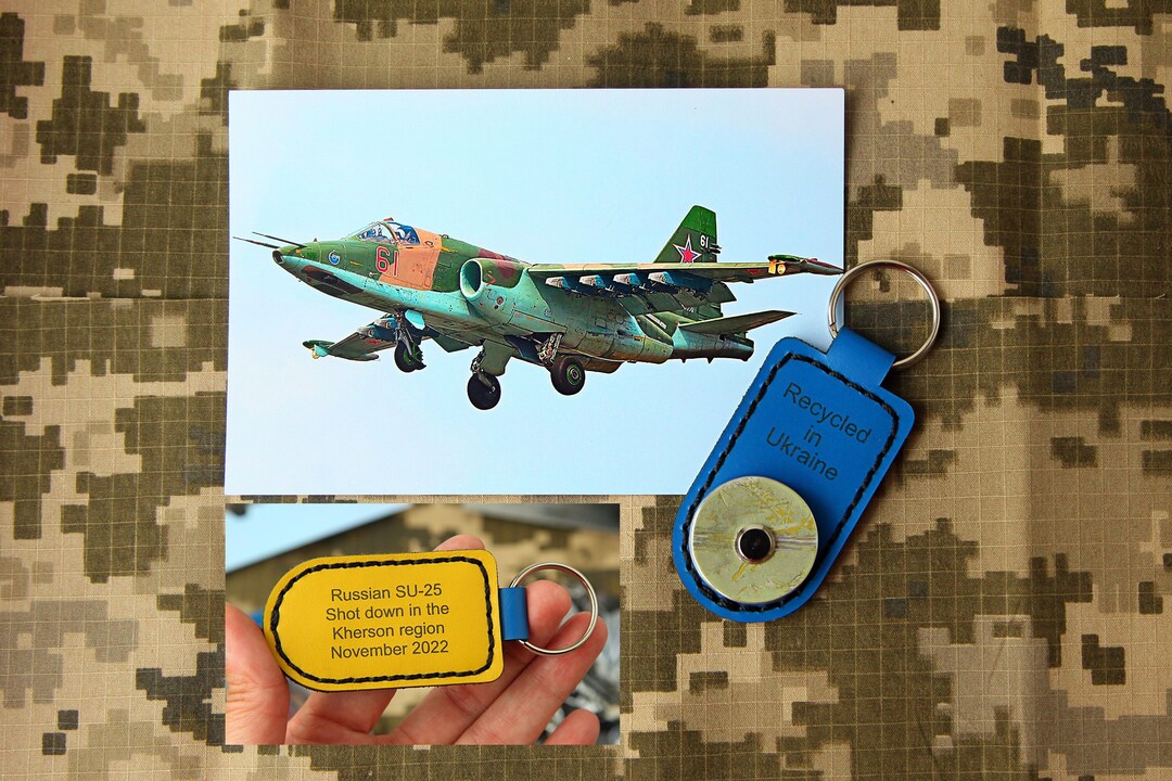 Aircraft Keychain, SU-25, SUKHOI, Aircraft Keyring, Shot Down in ...