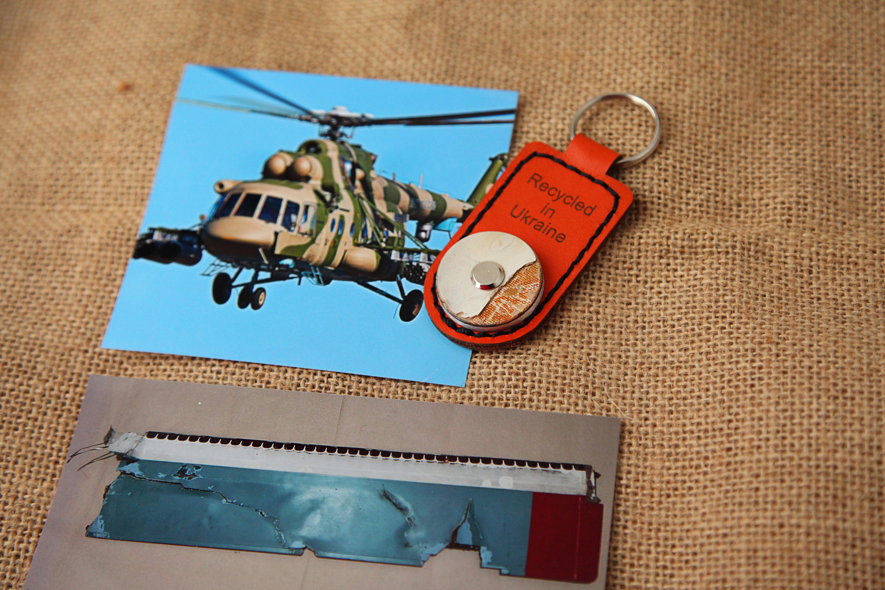 Piece of Russian Helicopter, Aircraft Keychain, Mi-8, Keychain From ...