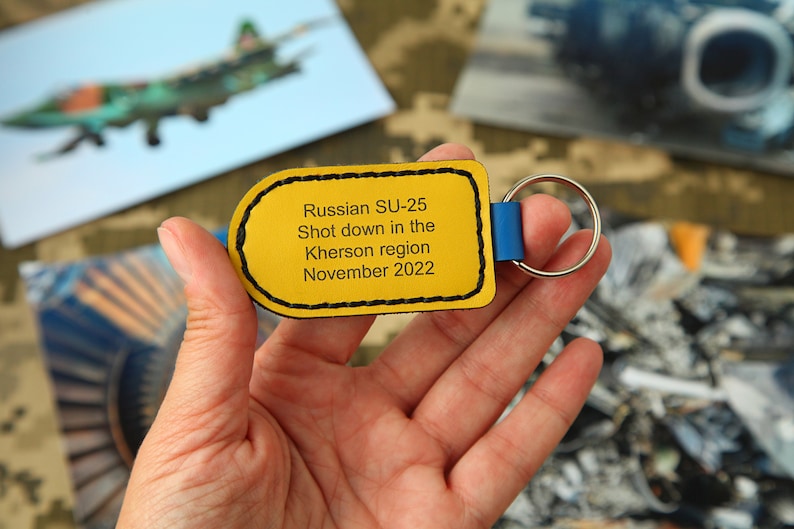 Aircraft Keychain, SU-25, SUKHOI, Aircraft Keyring, Shot Down in ...