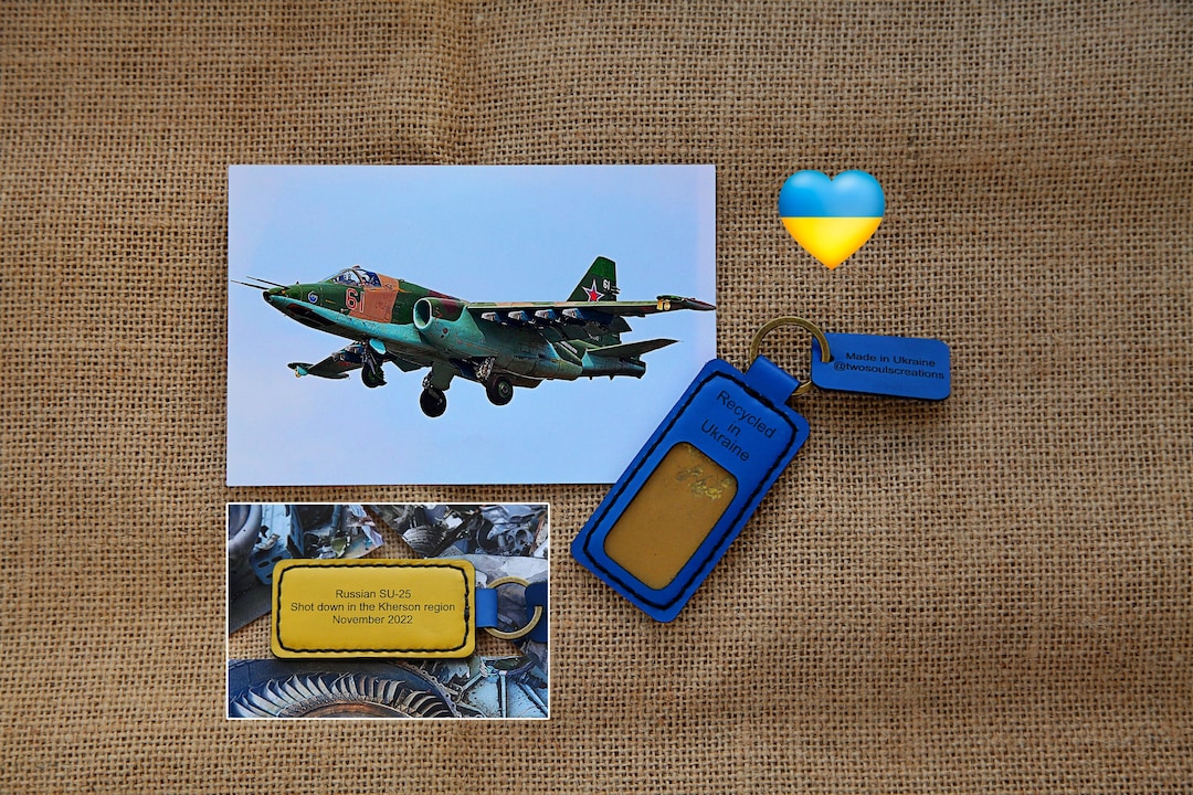 Aircraft Keyring, SU-25, Aircraft Keychain, SUKHOI, Shot Down in ...