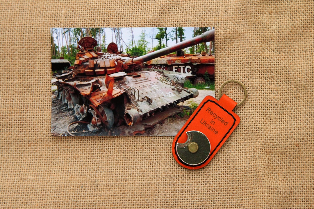 Panzer Keychain ,piece of Russian Tank, Made in Russia Recycled in ...