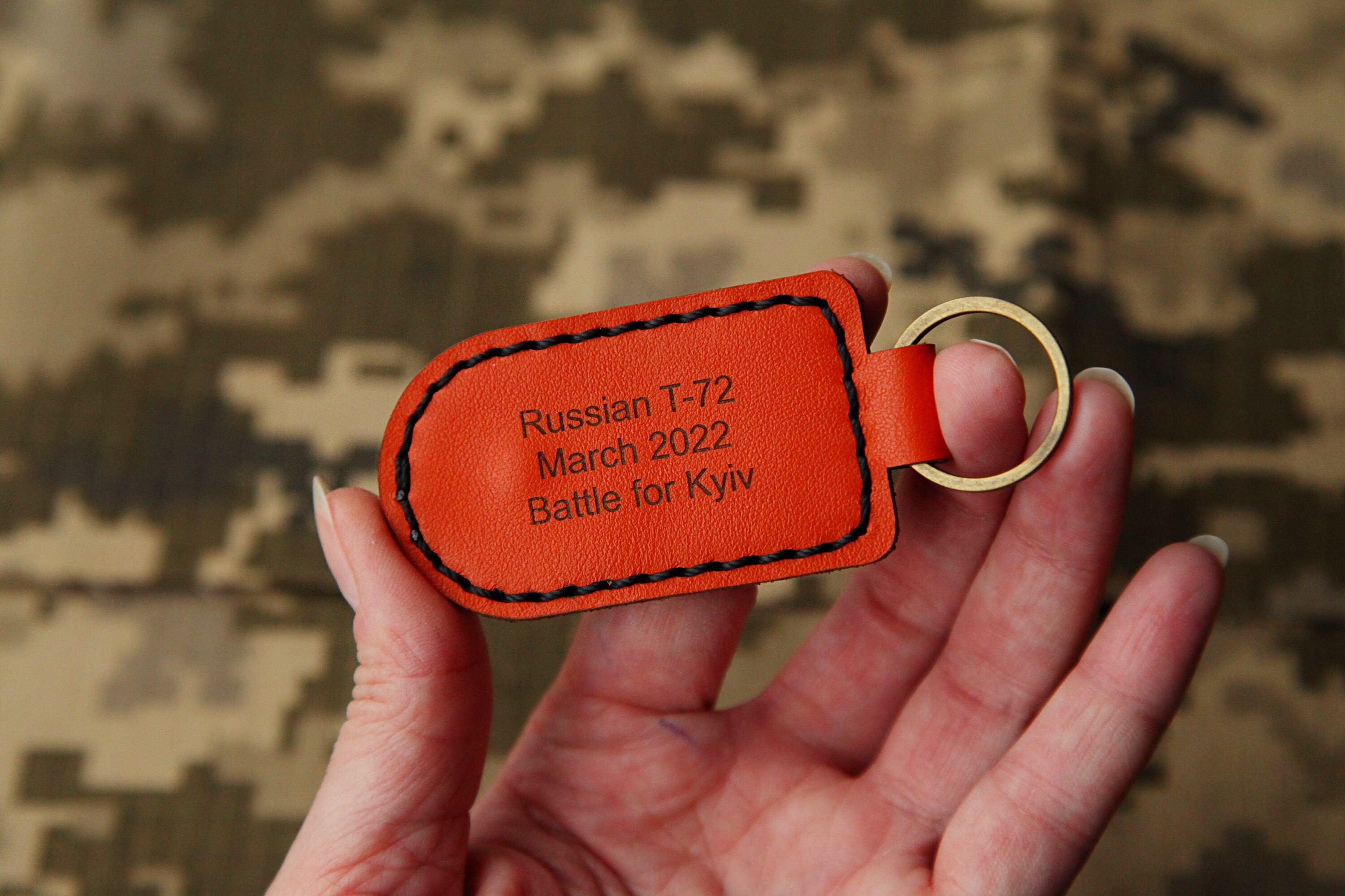 Piece of Russian Tank, Made in Russian Recycled in Ukraine, Panzer ...