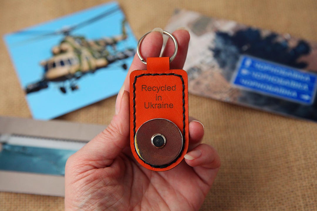 Aircraft Keychain, Piece of Russian Helicopter, Mi-8, Keychain From ...