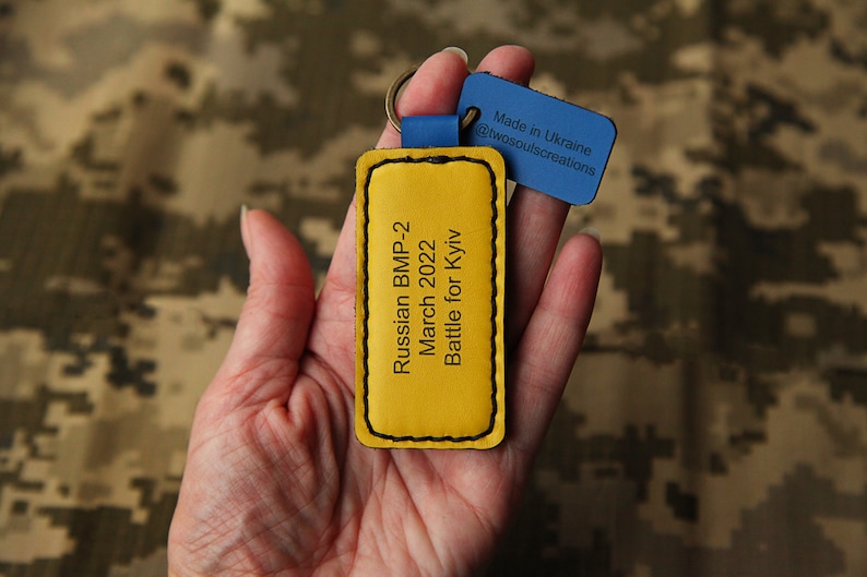 Piece of Russian Tank, Panzer Keychain, Made in Russian Recycled in ...