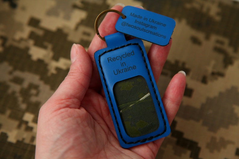 Piece of Russian Tank, Panzer Keychain, Made in Russian Recycled in ...