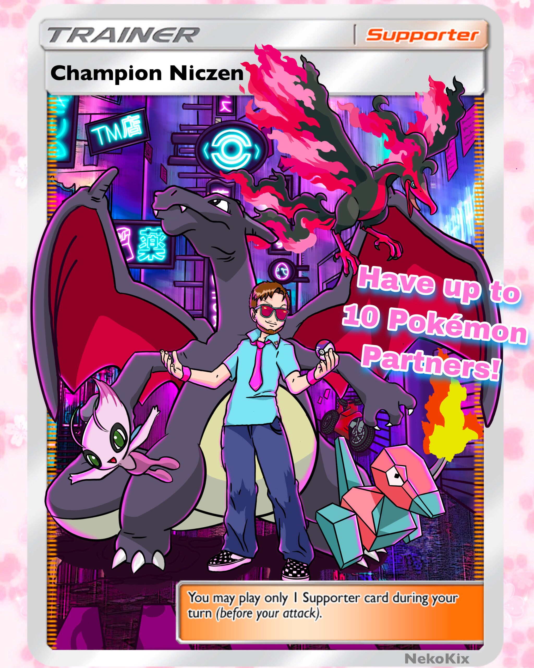 Custom Pokémon Cards - Etsy