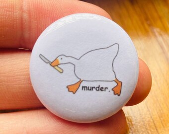 Untitled Goose Game Pin - Etsy