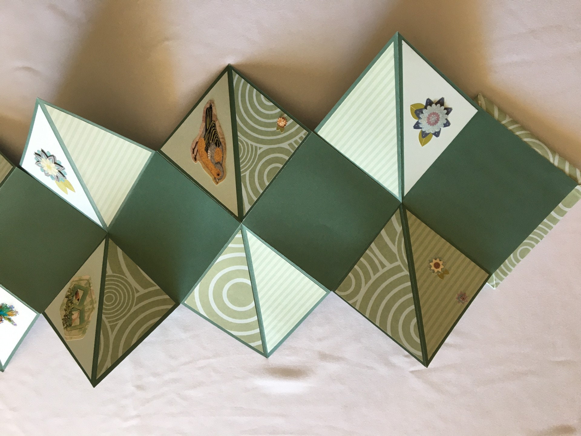 Photo Scrapbook Accordion Style Picture Album Memory Book - Etsy