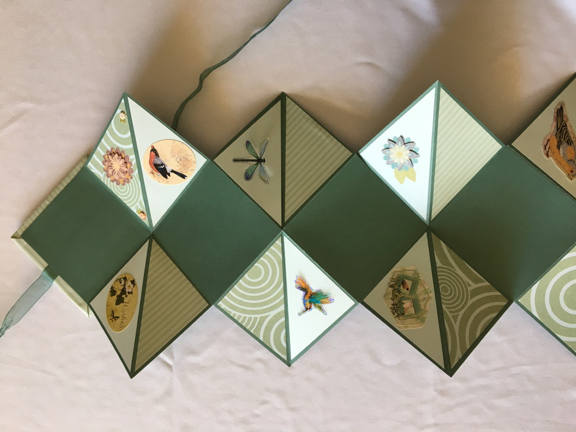 Photo Scrapbook Accordion Style Picture Album Memory Book - Etsy